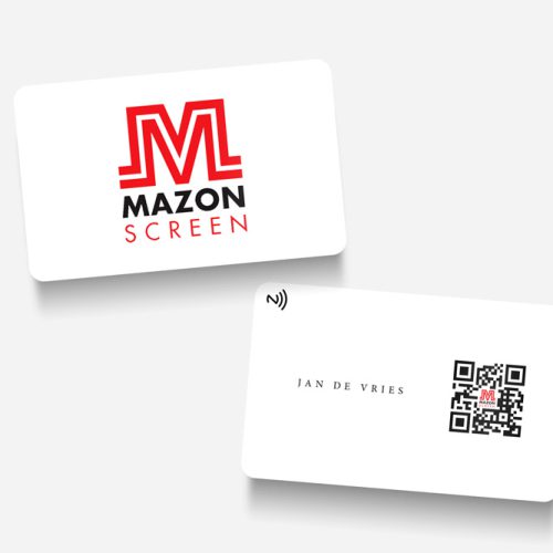 NFC visitekaartje - Mazon Screen